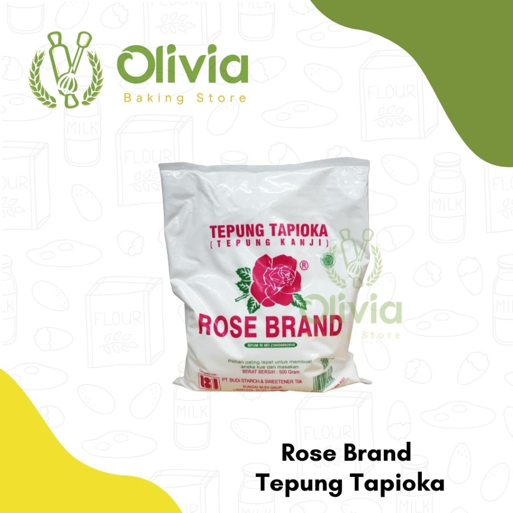 Jual Tepung Tapioka/Tepung Kanji Rose Brand - 500 gram | Shopee Indonesia