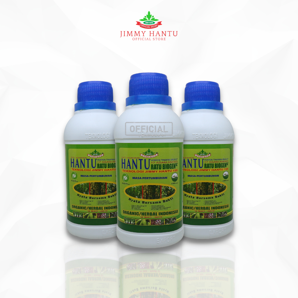 Jual Pupuk Jimmy Hantu ZPT 250ML Hormon Pertumbuhan Penyubur Tanah ...