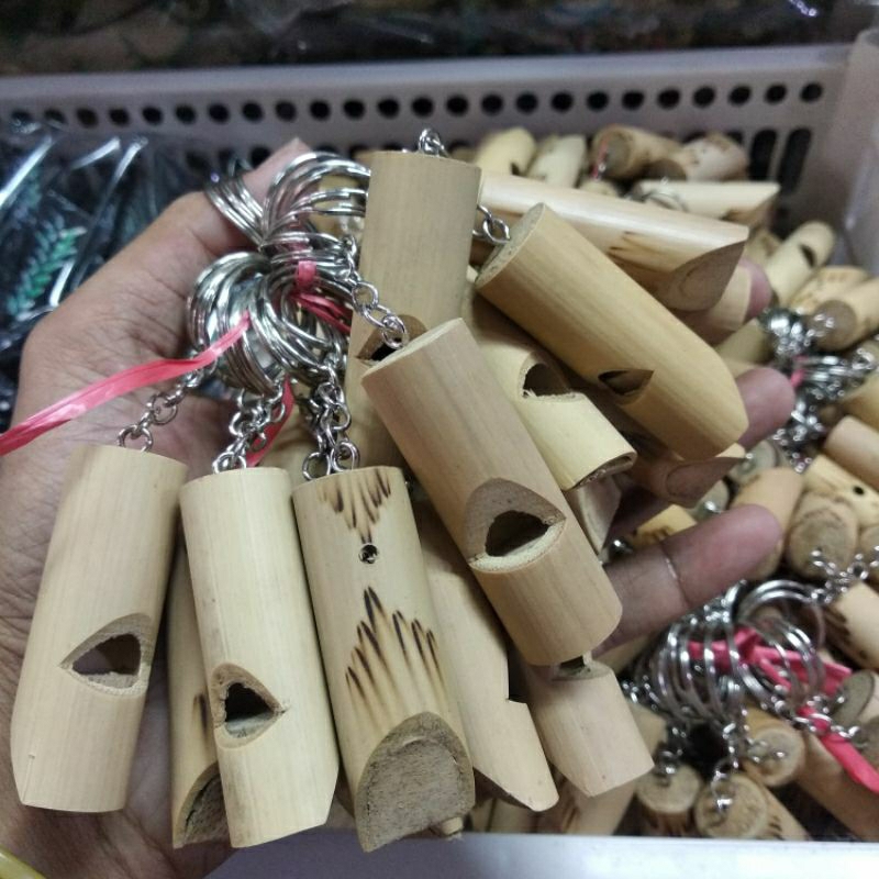 Jual Gantungan Kunci Peluit Bambu Kodian (1 kodi 20pcs) | Shopee Indonesia