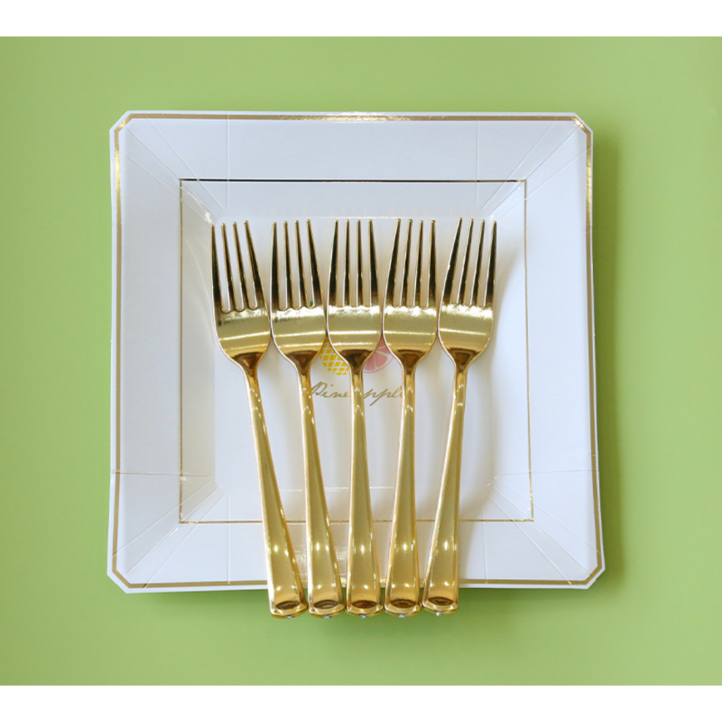 Jual [OL] Garpu Makan Stainless Gold Silver Garpu Tebal Premium ...