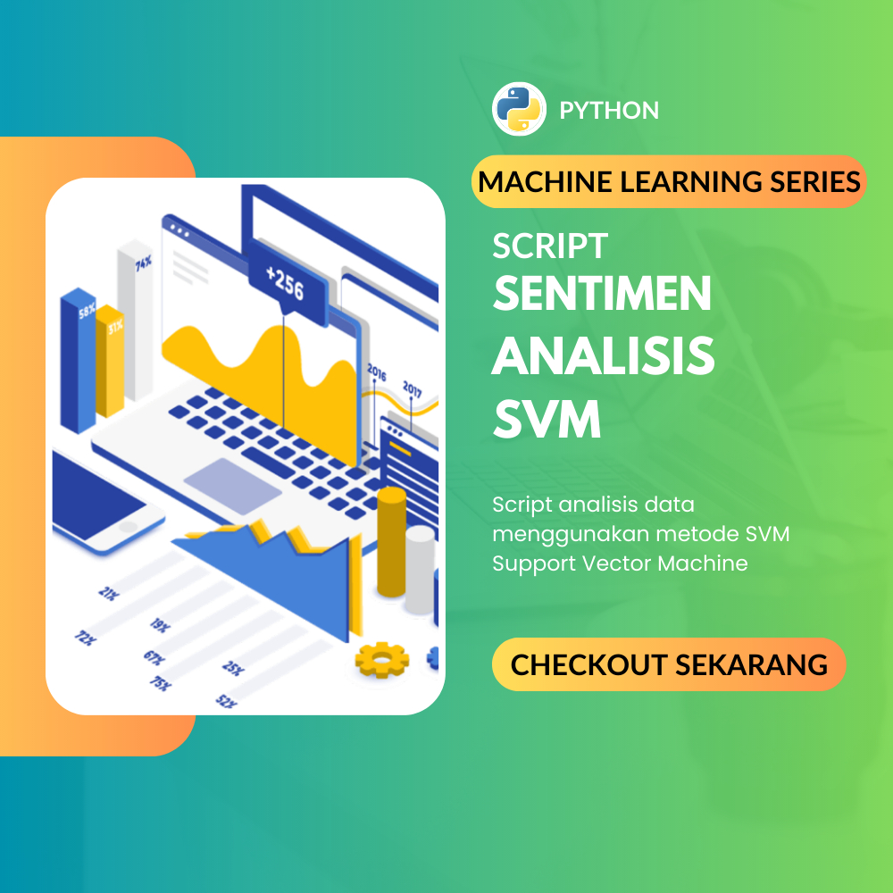 Jual Script Sentimen Analisis SVM Support Vector Machine "Gratis Ongkir ...