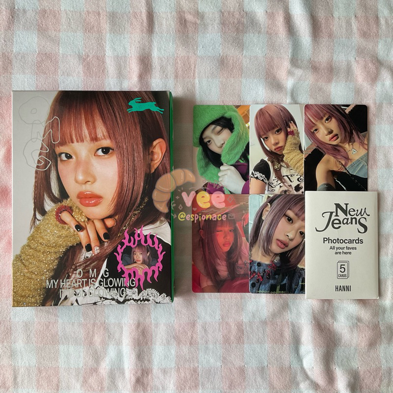 Jual NewJeans OMG / Ditto Message Card [Hanni/Danielle/Hyein ver ...