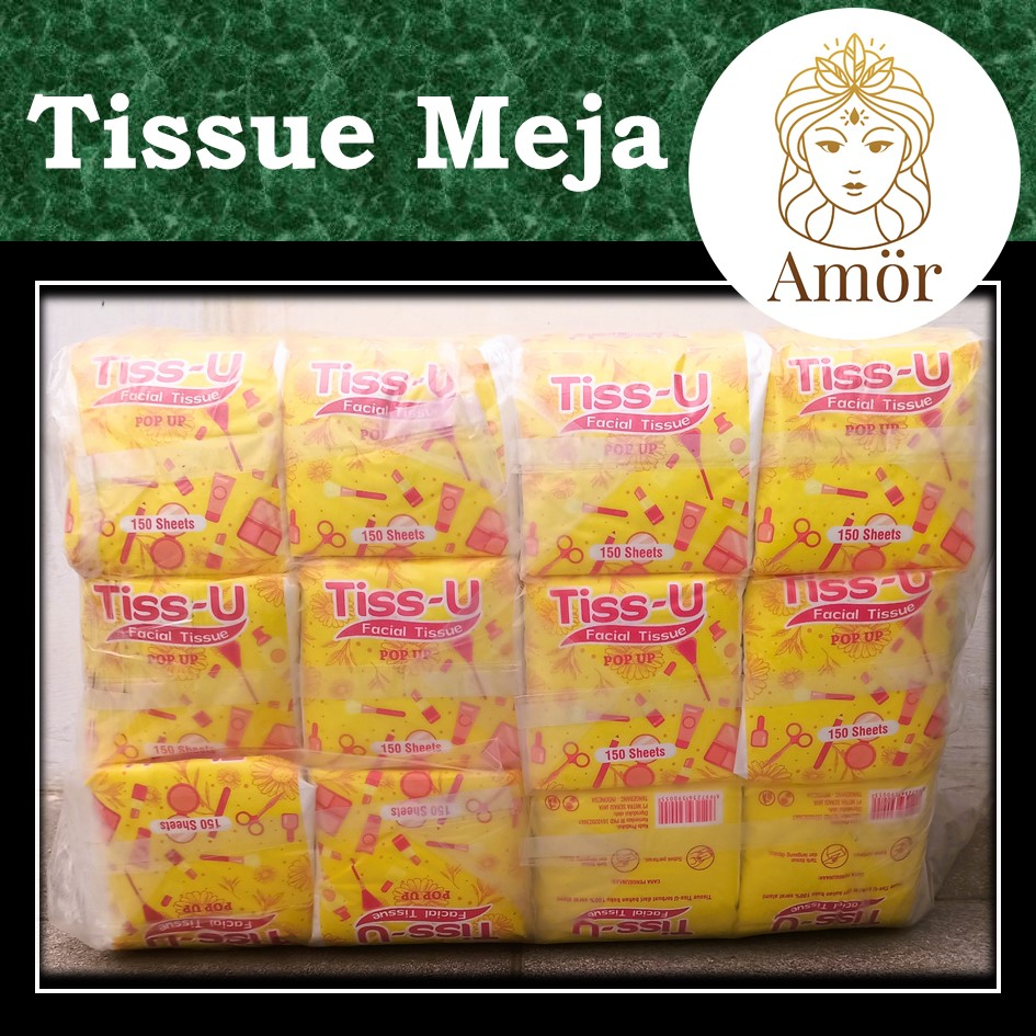 Jual 1 bal tissue meja makan pop up / harga untuk 1 bal atau 48 bungkus ...