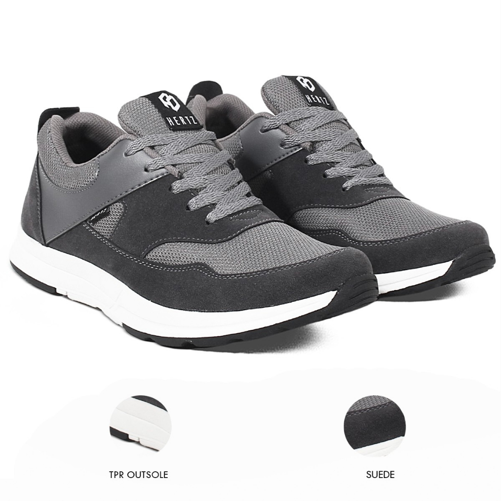 Jual Sepatu Kets Pria Terbaru H 3819 Brand Hertz Sepatu Dewasa Sneaker Kuliah Kerja Hangout ...