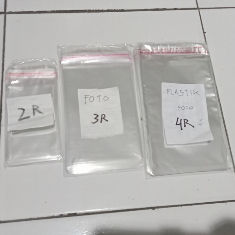 Jual Plastik pelindung untuk cetak foto 2R 3R 4R 5R 6R 10R murah ada lem | Shopee Indonesia