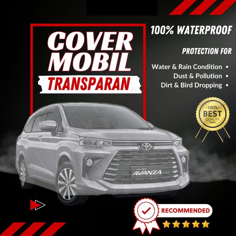 Jual Cover Mobil Transparan Tebal 100 Micron Berkualitas. Cocok Untuk ...