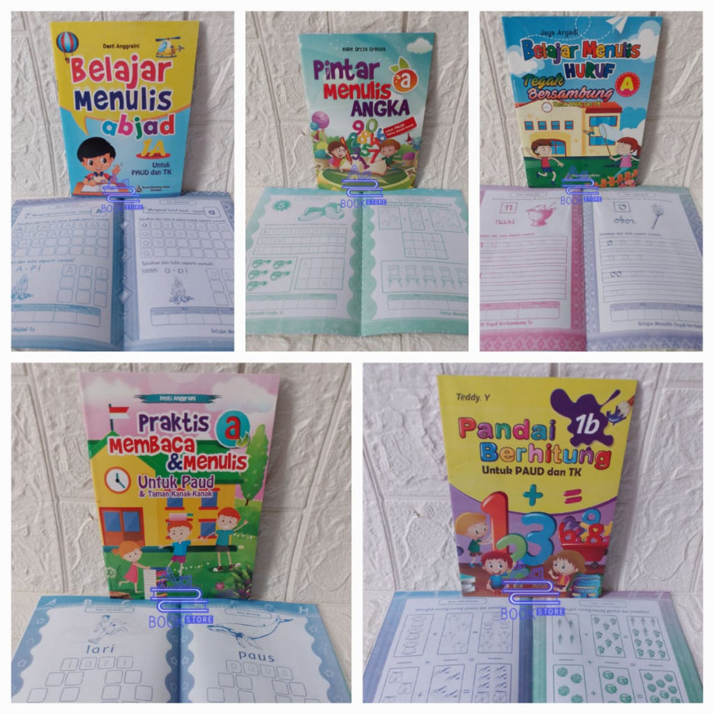 Jual Buku Khusus anak PAUD dan TK - harga termurah - Buku Anak-anak - KGU | Shopee Indonesia