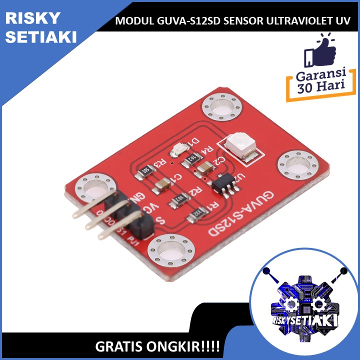 Jual MODUL GUVA-S12SD SENSOR ULTRAVIOLET UV DETECTION 240NM-370NM MODULE | Shopee Indonesia
