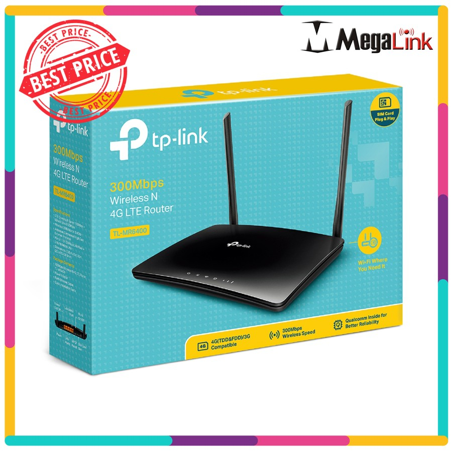 Jual TP LINK ROUTER MR6400 SIM CARD | Shopee Indonesia