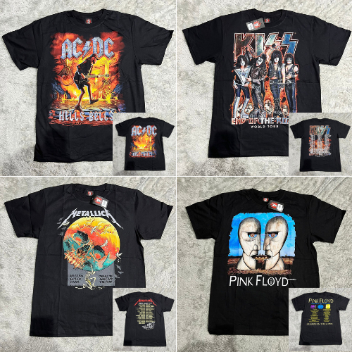 Jual KAOS OVERSIZE BOOTLEG THAILAND TAG ROCK YEAH ROCK BAND ACDC KISS ...