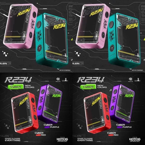 Jual Mod Hotcig R234 Cyber Edition Box Mod by Hotcig x Vape Boss ...