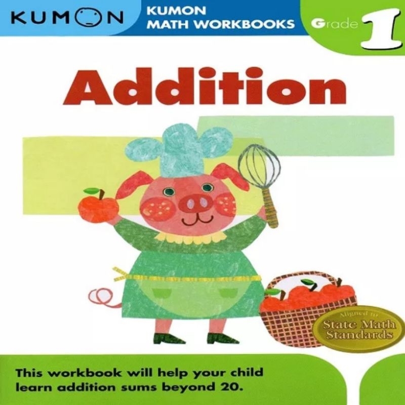 Jual Buku Kumon Grade 1 Addition | Shopee Indonesia