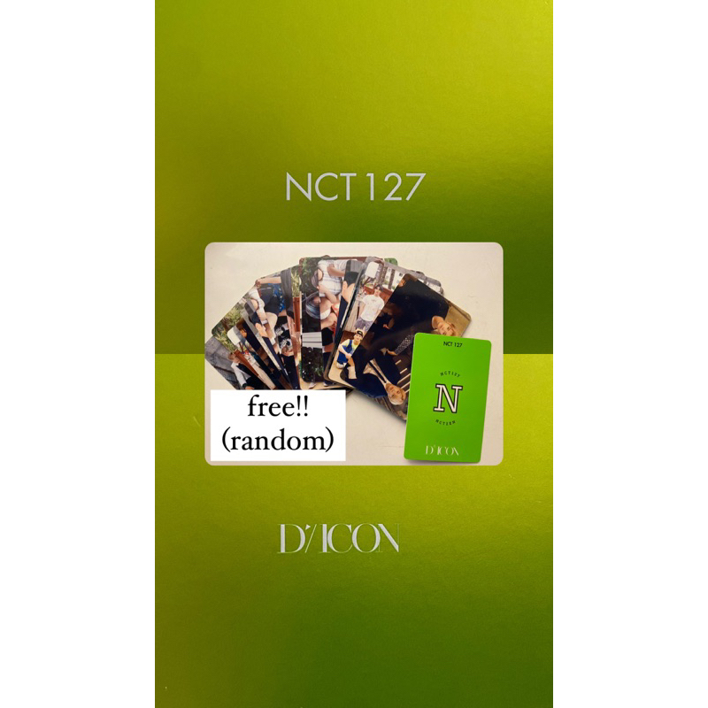 Jual [clearence sale] Photocard Dicon 101 Nct 127 SET MEMBER Official ...