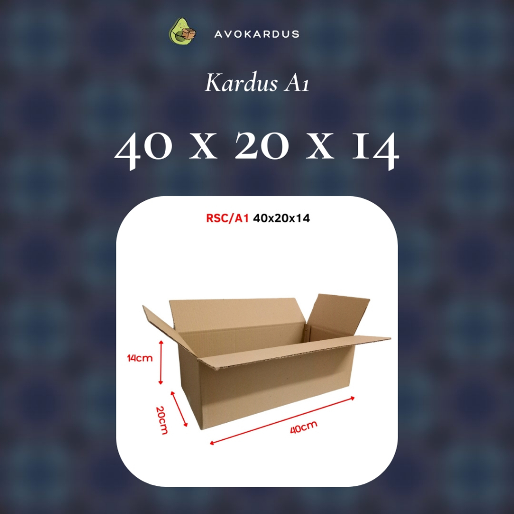 Jual Kardus / Box / Karton / Packing / Packaging / Kotak / Dus RSC / A1 ...