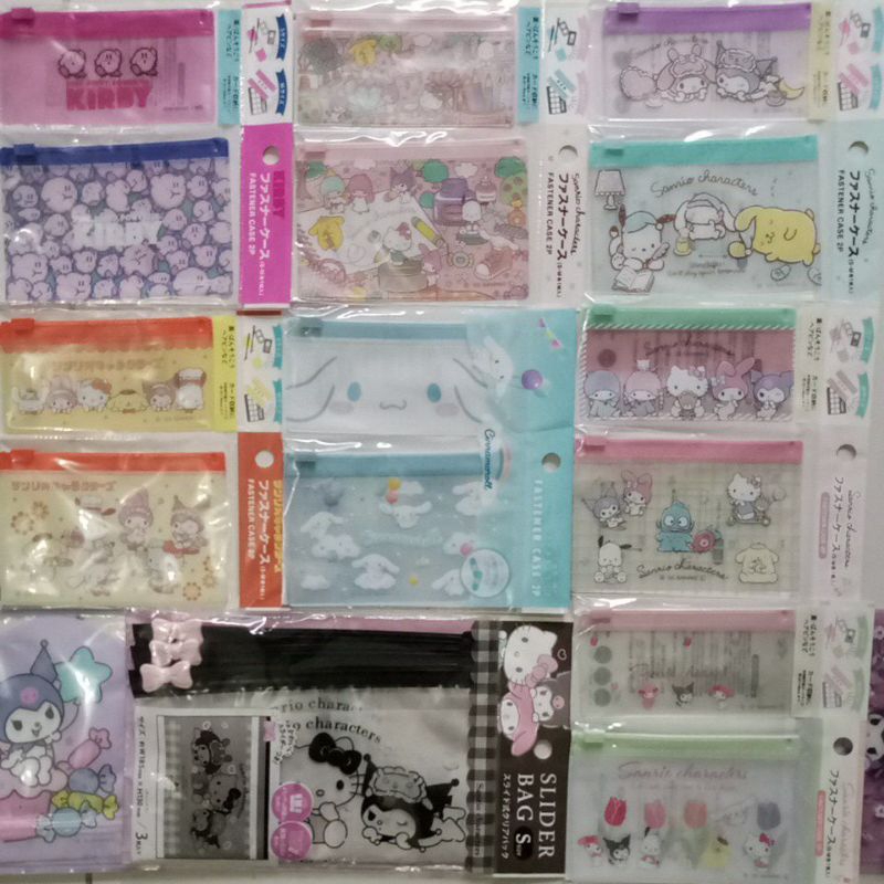 Jual [Daiso] Pouch Serba Guna / Pouch isi 2 - Shinchan Sanrio | Shopee ...