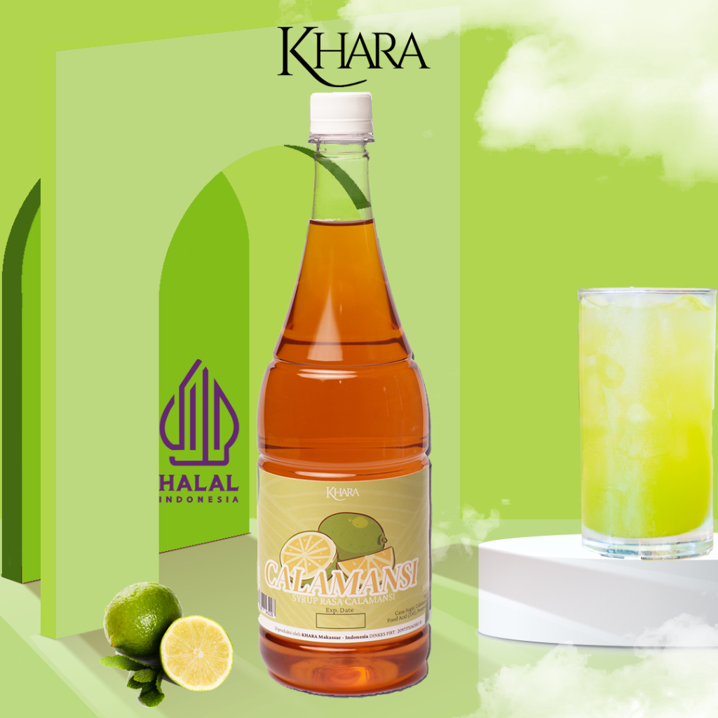 Jual Sirup Khara Calamansi 1000ml Khara Calamansi Flavoured Syrup