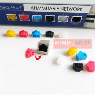 Jual PENUTUP DUST COVER PLUG PELINDUNG ANTI DEBU PORT RJ45 RJ 45 LAN ...