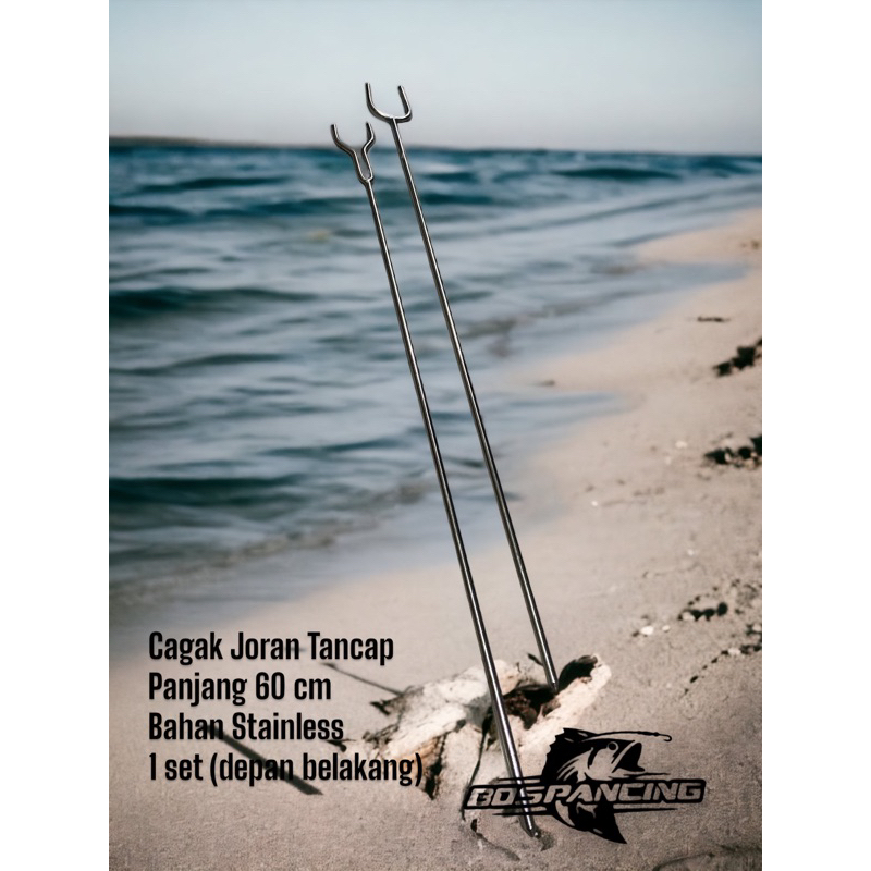 Jual Cagak Joran Stainless 60cm/ Dudukan Joran Mancing | Shopee Indonesia
