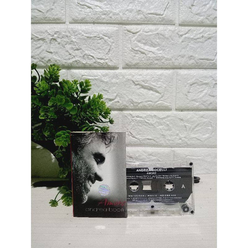 Jual Kaset ANDREA BOCELLI - AMORE | Shopee Indonesia