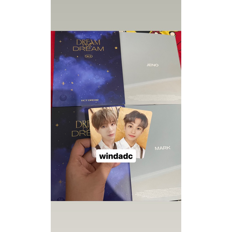 Jual NCT DREAM PHOTOBOOK DREAM A DREAM VER 2 MEMBER MARK-JENO | Shopee Indonesia