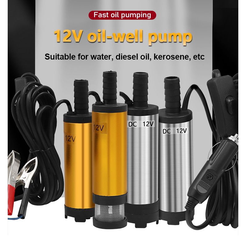 Jual Nuansa - Pompa Minyak Celup DC 12V/24V Transfer Air Mini Oli Solar ...
