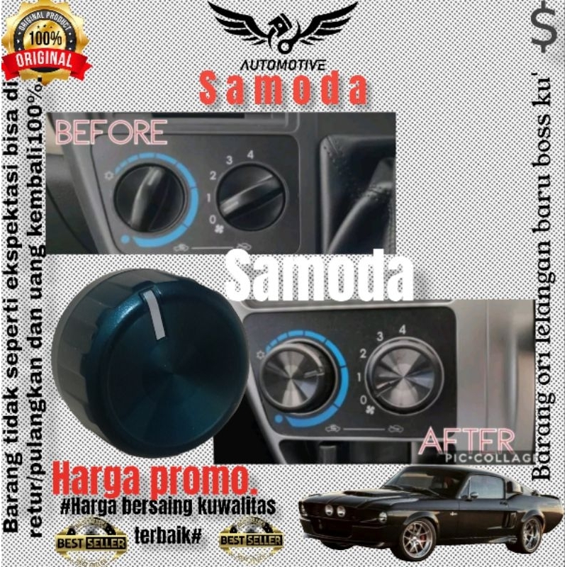 Jual Knop knob putaran tombol ac warna hitam mobil calya -sigra 2019 up ...