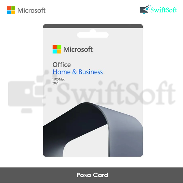 Jual Microsoft Office Home & Business 2021 - ESD POSA CARD [T5D-03483 ...