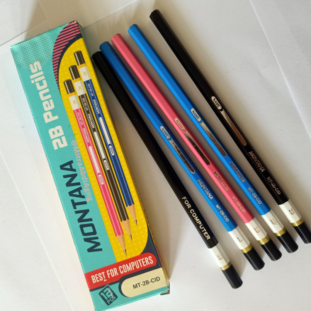 Jual Pensil 2B Montana / Pack | Shopee Indonesia