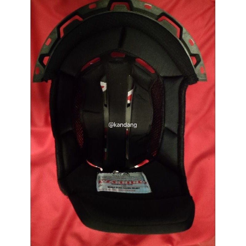 Jual CROWN PAD NHK GP PRO BUSA KEPALA HELM FULL FACE | Shopee Indonesia