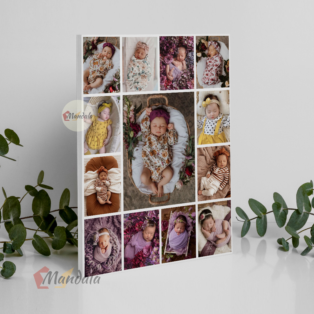Jual Cetak Foto Ukuran 30x40 cm Dengan Frame Kayu Warna Putih Foto ...