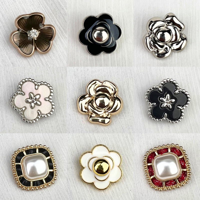 Jual Kancing Jamur Cantik Unik Mewah | Istana Kancing | Kancing Premium ...