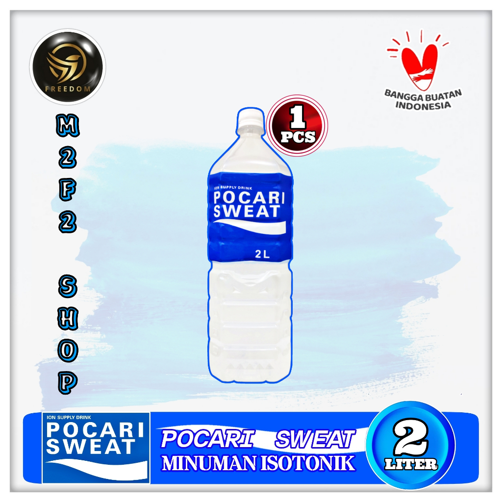 Jual Pocari Sweat Original Botol Plastik Pet - 2000 ml | 2 Liter ...