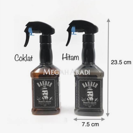Jual Botol Spray Barber - Botol Semprot Air Barbershop semprotan air ...