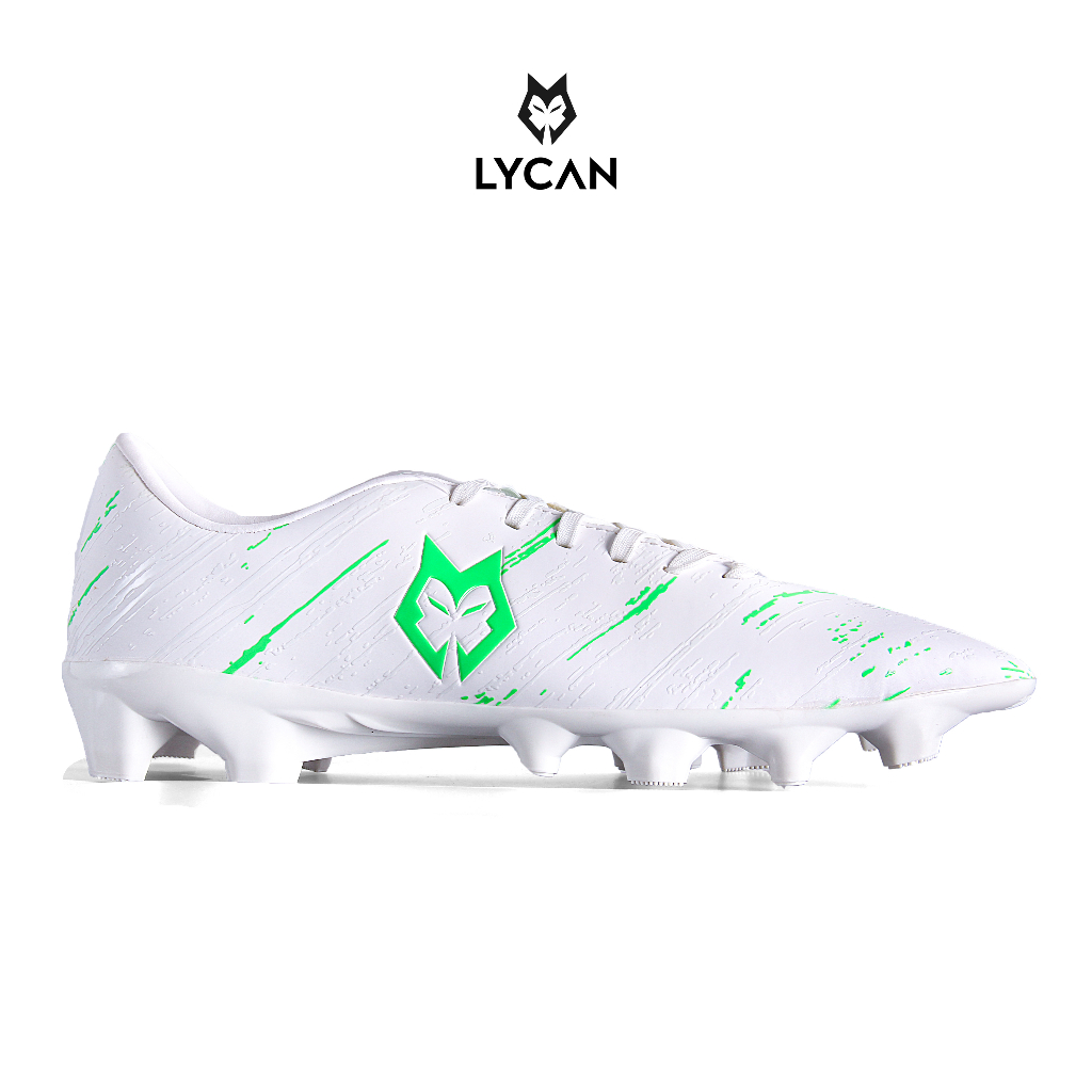 Jual LYCAN Sepatu Sepak Bola Spectre Plasma FG White/Green | Shopee ...