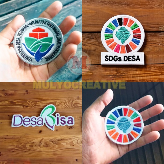 Jual Bordir Kemendesa SDGs Desa Bisa Emblem Patch SDGs Kemendesa ...