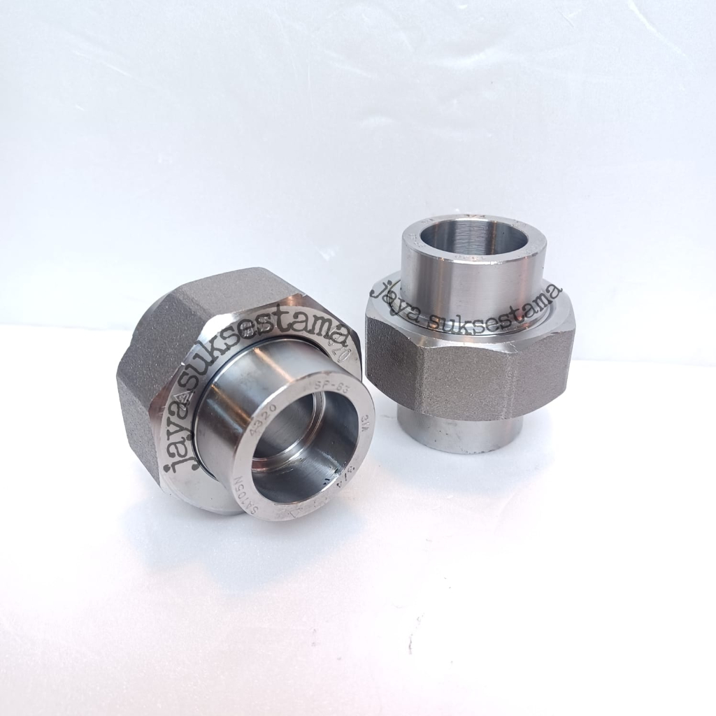 Jual Watermur Besi class 3000 Drat 2" inch - Union Carbon Steel Socket ...