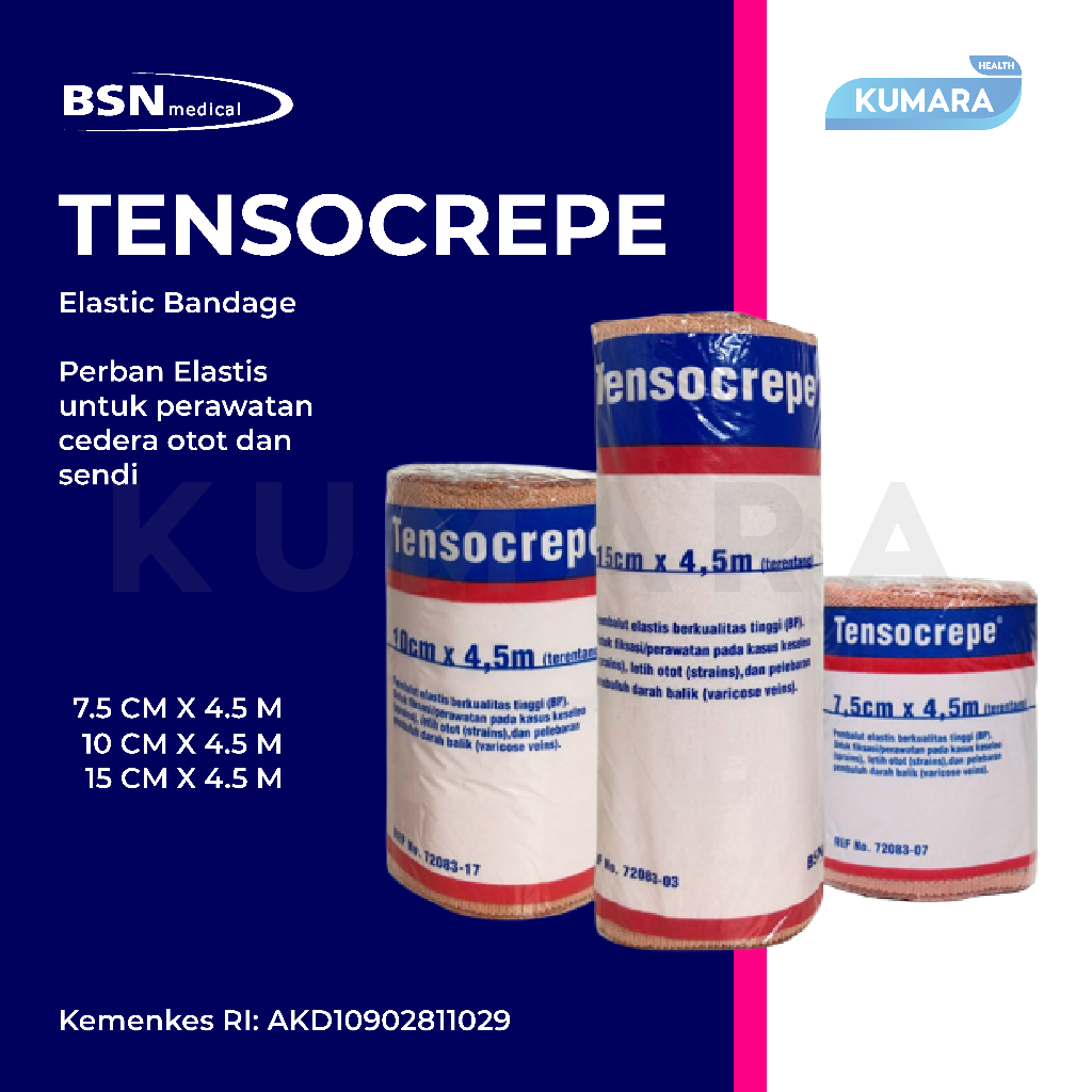 Jual TENSOCREPE - Perban Elastis / Elastic Bandgate Perban Patah Tulang ...
