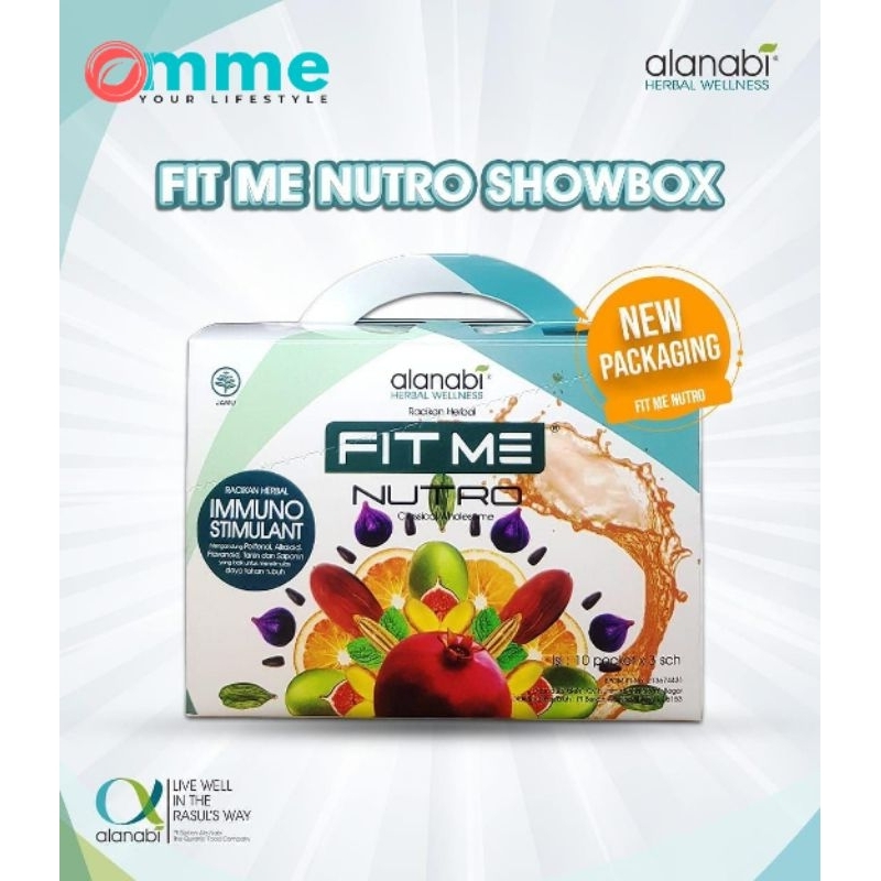 Jual Alanabi Fit Me Nutro Showbox 15ml (isi 30 sachet) | Shopee Indonesia