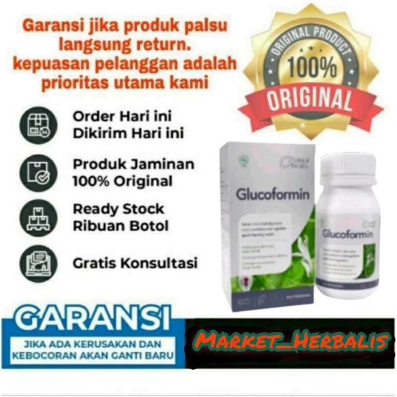 Jual Glucoformin Asli Original Obat Diabetes Kencing Manis Terbaik ...