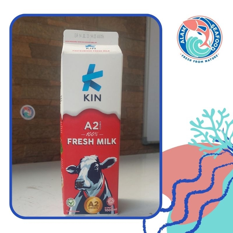 Jual Susu Kin Fresh Milk Pasteurisasi 1L | Shopee Indonesia