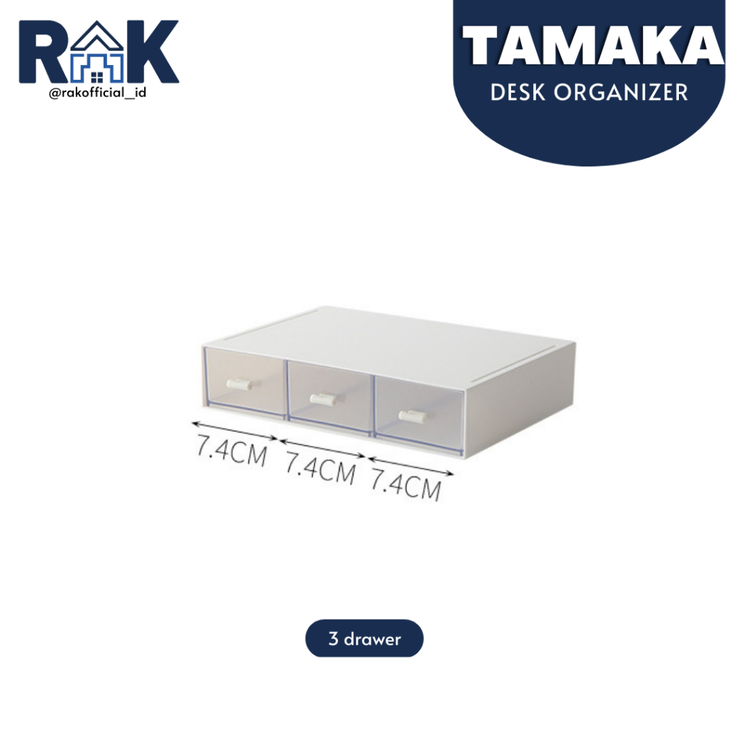 Jual RAK - TAMAKA Mini Drawer Storage Box Kotak Laci Kotak Penyimpanan ...