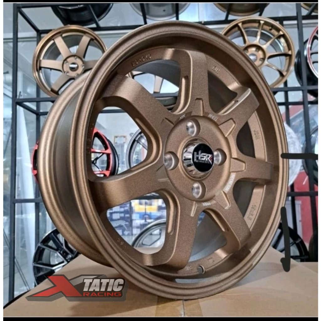 Jual Velg Hsr Ring 15 Boroko Tjh Hsr R15 Mobil Brio Jazz Sigra Calya ...
