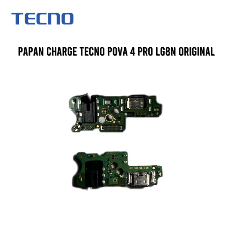Jual FLEXIBLE BOARD PAPAN CAS CHARGER KONEKTOR TECNO POVA 4 PRO LG8N ORIGINAL | Shopee Indonesia