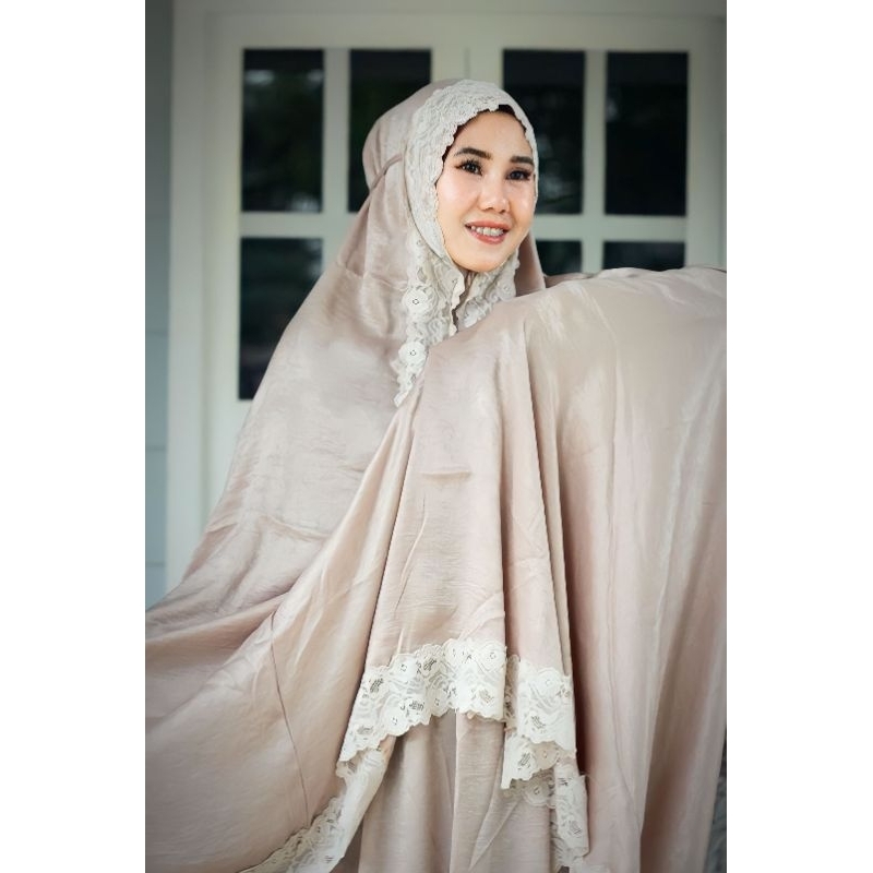 Jual Mukena Dewasa 2in1 Travelling Bahan Santorini Silk Premium ...