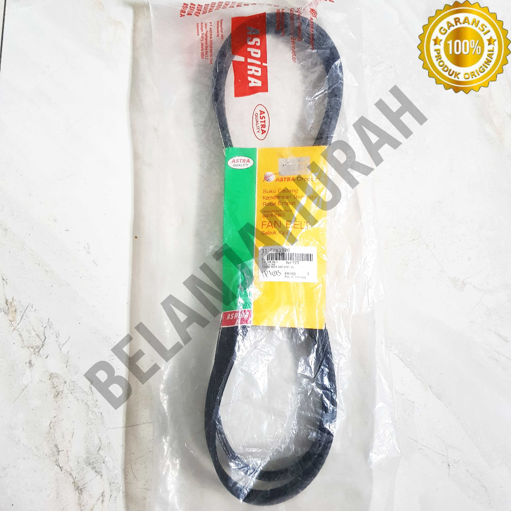 Jual Fan Belt / Tali Kipas Rush, Terios, Avanza Old Lama 1500cc 6PK1920 Aspira Asli 100% ASTRA ...