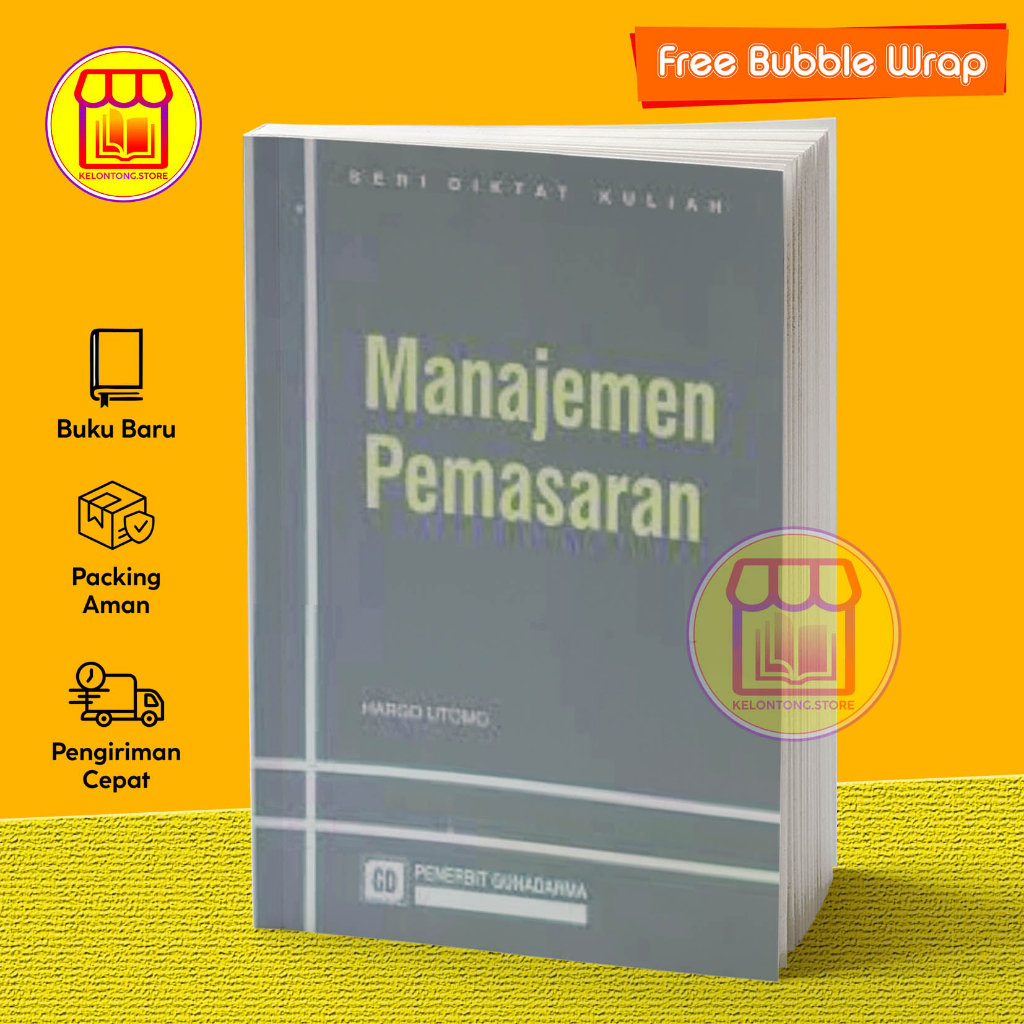 Jual Manajemen Pemasaran by Hargo Utomo | Shopee Indonesia