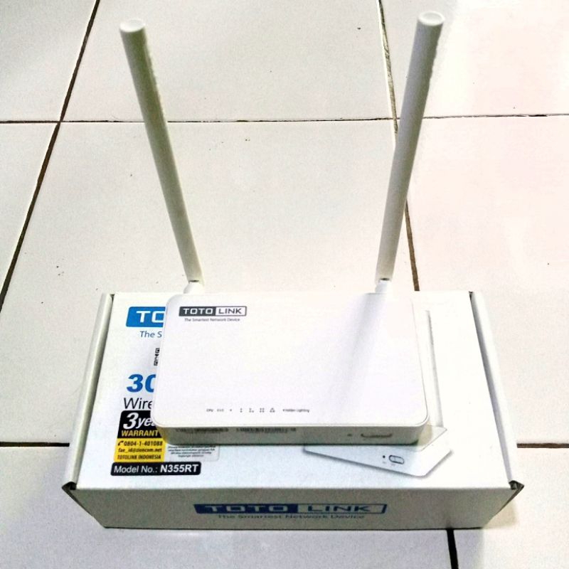 Jual router TOTO LINK N355RT 300mbps Wireless N router | Shopee Indonesia