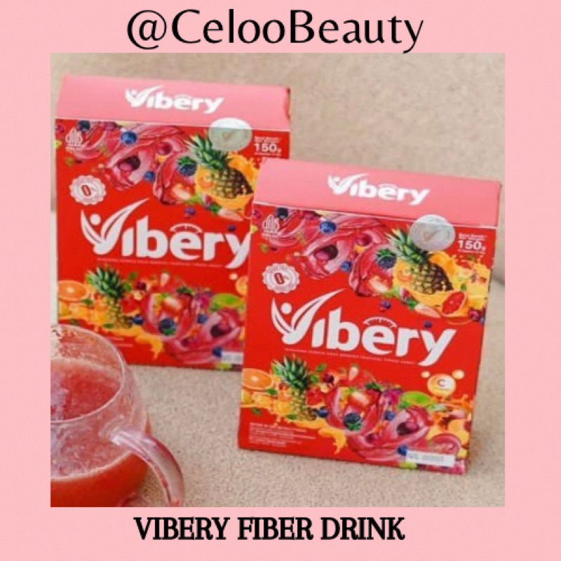 Jual VIBERY FIBER DRINK DETOX - NO SUGAR! READY STOCK - 1 BOX ISI 10 ...