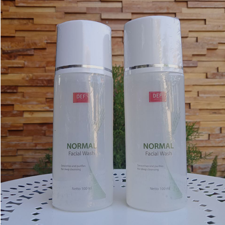 Jual DEF Facial Wash Normal (Sabun kulit Normal) | Shopee Indonesia