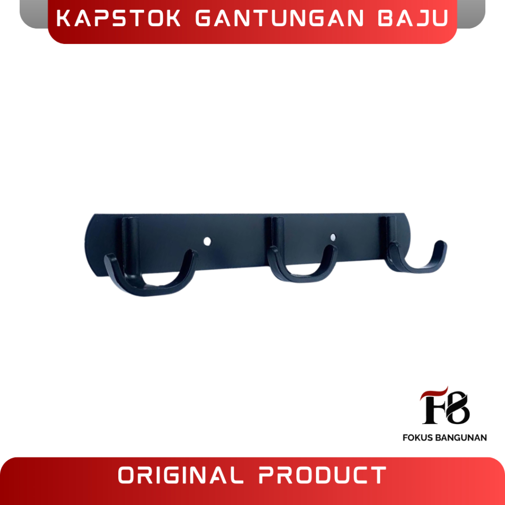Jual Kapstok Gantungan Baju 3 Kait Double Stainless | Kapstok isi 3 ... Jual Kapstok Gantungan Baju 3 Kait Double Stainless | Kapstok isi 3 ...